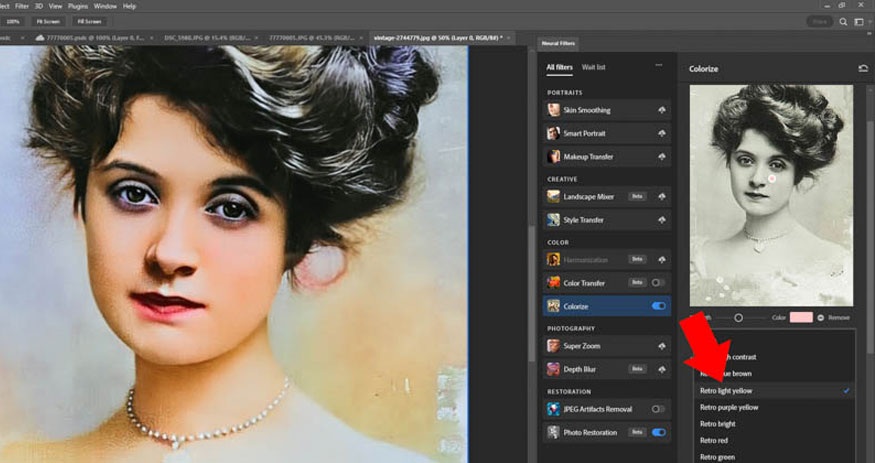 How to restore old photos with photoshop quickly